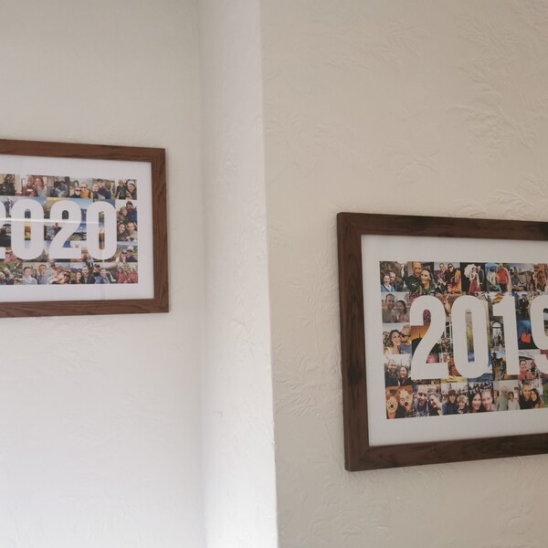 Downloadable World Map Photo Collage, Custom Edited Print, Holiday ...