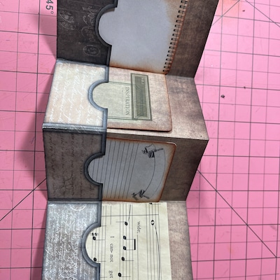 Mini File Folders, Scrapbook Kit, Junk Journal Kit, Notecards, Scrap ...