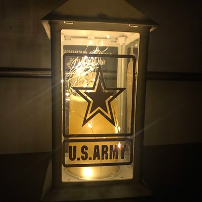 Military Lantern, Lantern, Memory Lantern, Home Decor, Home & Living ...
