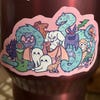 Caddy Lake Cryptid Vinyl Stickers - Etsy
