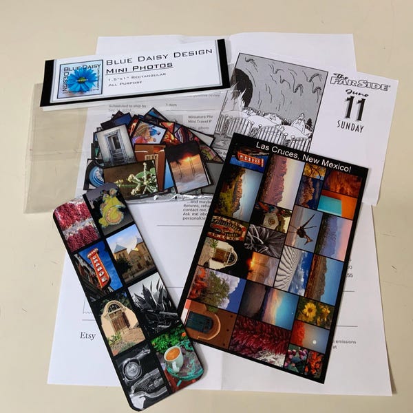 Mini Photos, Miniature Photographs, Mini Collage Pack, DIY Miniature ...
