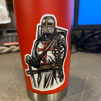 4 Rosary Crusader Vinyl Sticker - Etsy