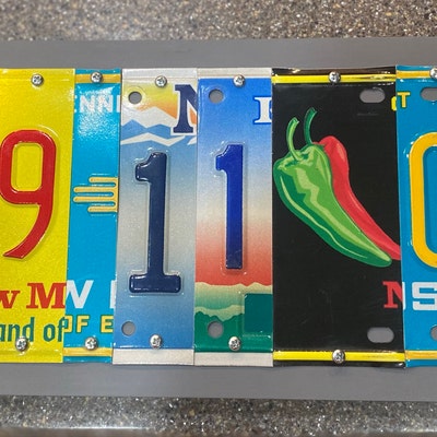 License Plate Pick Your State All Authentic License Plates - Etsy