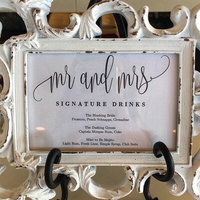 BUNDLE DEAL Wedding Sign Templates Set Printable Wedding Signs Includes ...