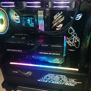 Customized RGB Panels for ROG STRIX Helios Case Decorative Backplates ...