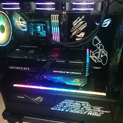 Customized RGB Panels for ROG STRIX Helios Case Decorative Backplates ...