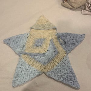 Pattern Crochet Baby Star Bunting/snuggle Suit/bodysuit Instant ...