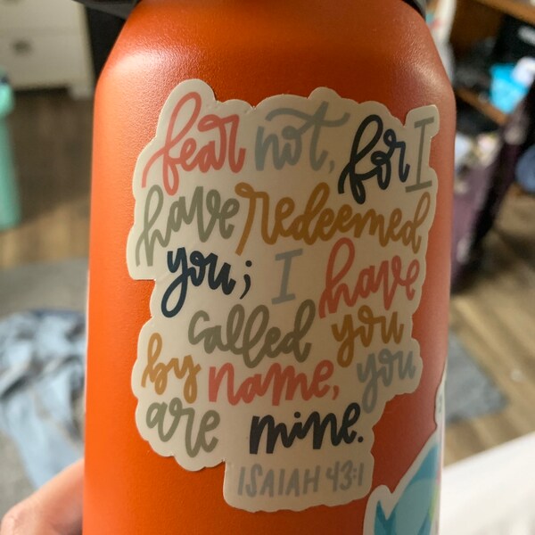 Faith Stickers | Christian Stickers | Waterproof Vinyl Decals About ...