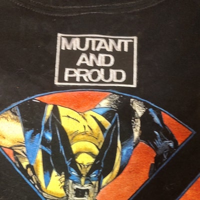 Mutant and Proud Patch Made in USA 2 X 3 Comic Book Patch Mutant Patch ...