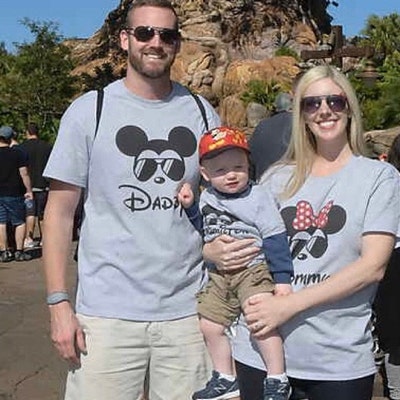 Mickey Mouse Minnie Mouse Aviator Sunglasses T-shirts Disney Family ...