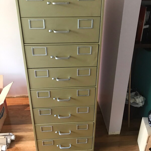 Vintage Steelcase File Cabinet Lock Mechanism Assy, Lock Assy With Key ...