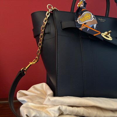 Tan Genuine Leather Crossbody Strap With Gold Hardware Rings, Strap Kit ...