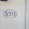 Victorian 1-line Address Sign, Custom Shaped Address Plaque ...