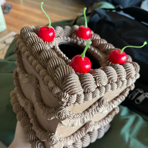 Wedding Fake Cake Box - Etsy