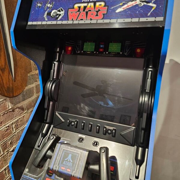 Arcade1up Tron Bezel Parts. 3pc Vacuum Formed. Trimmed With Stickers ...