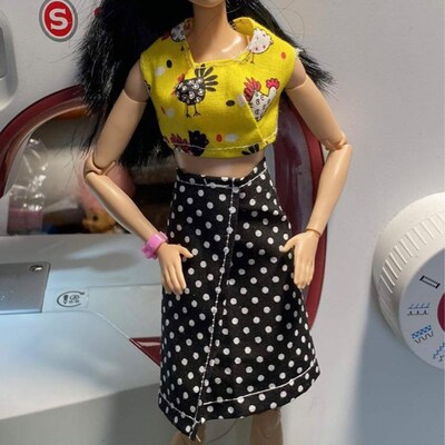 11.5 in Fashion Doll Maternity Belly Downloadable Printable Sewing ...