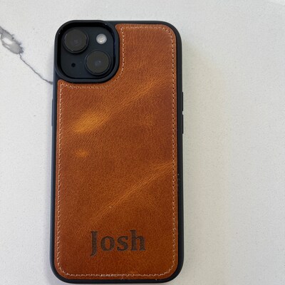 Leather Dual Iphone Case Iphone Wallet 2 Phone Holder - Etsy
