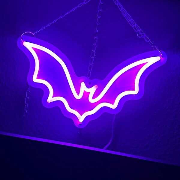 Lightning Bolt Neon Sign, LED Thunder Neon Light, Weather Neon Sign ...