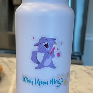 Yzma Cat With Potion Transparent Sticker/ Laptop iPhone Water Bottle ...