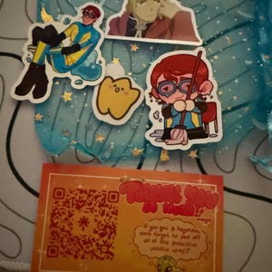 Dispatch | 2in Chibi Stickers - Etsy