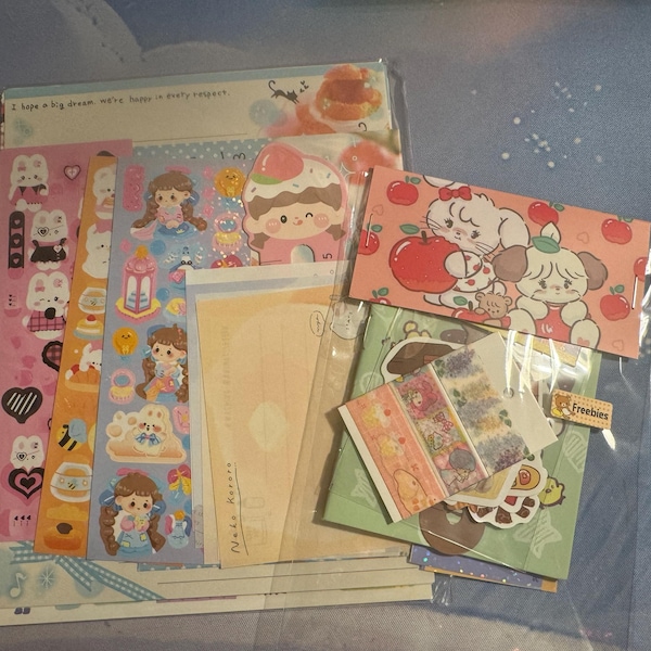 Pen Pal, Letter Set, Memo Sheet Sampler - Etsy