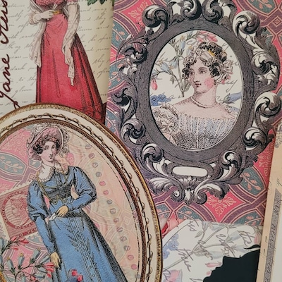 Jane Austen Stickers Pride and Prejudice Stickers for Your Laptop ...