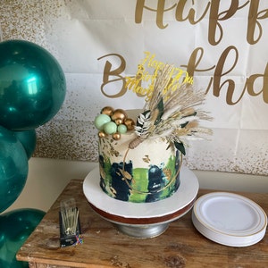 Personalized Happy Birthday Cake Topper Customised Cake Topper With Any ...