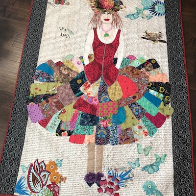 Black Cat Collage Quilt Pattern by Laura Heine - Etsy