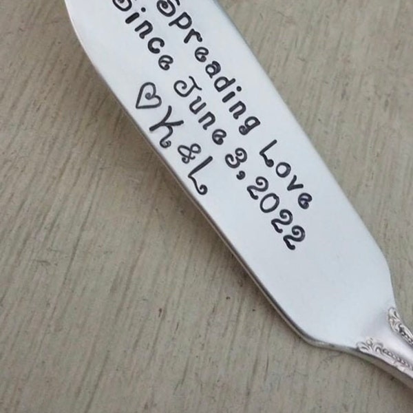 Custom-cheese-knife-marker-butter-spreader-server-stamped-engraved ...