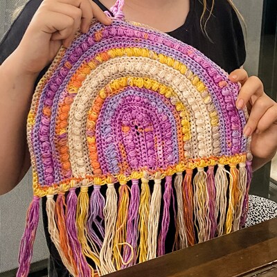 DIGITAL CROCHET PATTERN // Crochet Wall Hanging Shelf // Crochet Wall ...