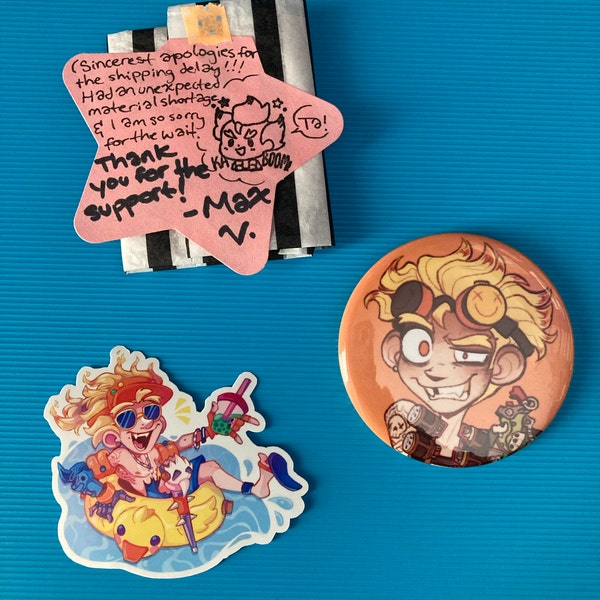 Overwatch 2 Junkrat Button/badge - Etsy