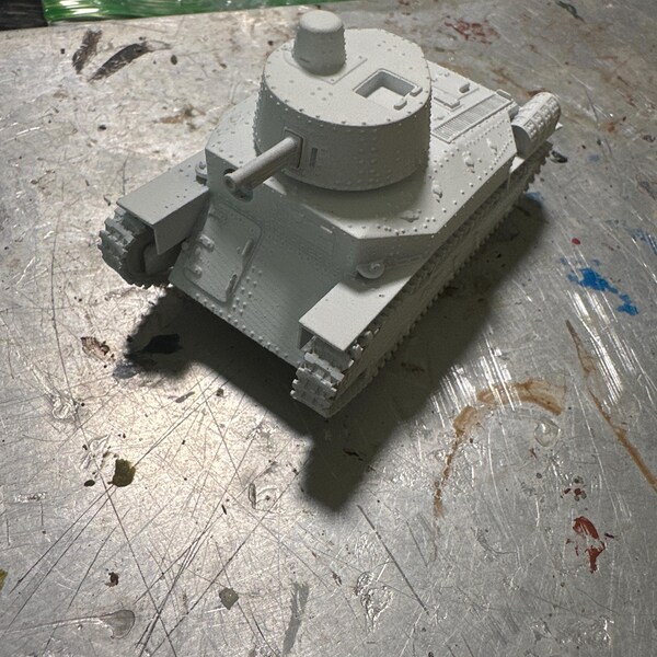 28mm. Panhard 165 Armored Car (A War Machine Model) Closed and Open ...