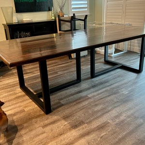 Large Size U Shape Metal Leg Custom Metal Legs Custom Height Table Base ...