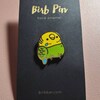 Pudgy Budgie Enamel Pin - Etsy