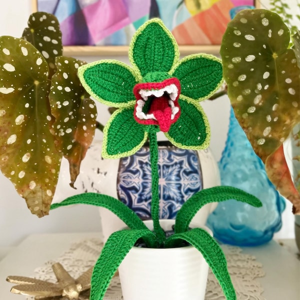 Crochet Foxglove Pattern Crochet Flower Pattern Photo Tutorial Crochet ...