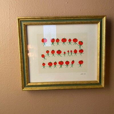 8x8 Inch Gold Square Frame Simple Cottage-style Rounded Bead Profile ...