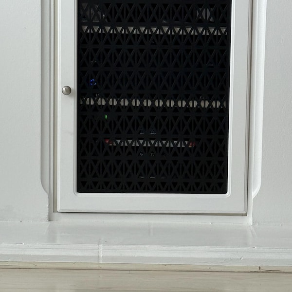 Asa Mini Insert Sample Custom Decorative Mullion Door Kitchen Bath ...