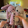 Crochet Pattern Two Headed Plushie, Bunny, Bear, Halloween, Kawaii ...