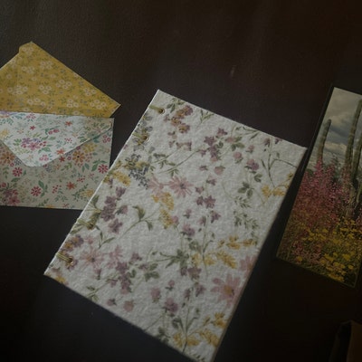 Handmade Journal, Handbound Sketchbook, Mixed Media Art Journal, Travel ...