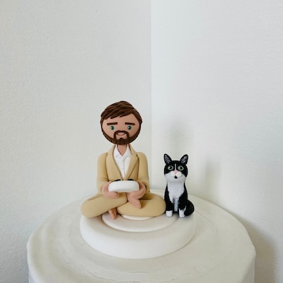 Marathon Runners Theme Bride and Groom Running Handmade Custom Wedding ...