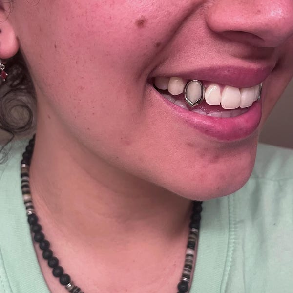 BLACK GRILLZ Hip Hop, Sadboi Style Custom Made Rapper Jewellery Grillz ...