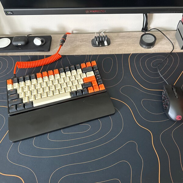 Uwu Owo Desk Mat, Kawaii Cute White Gaming Large Mouse Pad XXL - Etsy