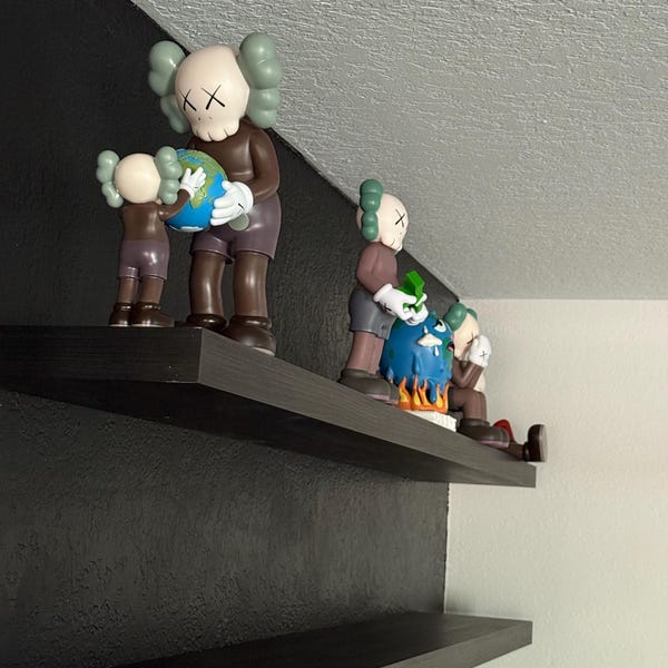 Inspired by KAWS Anatomy Doll - Modern Art Sculpture - Hypebeast ...