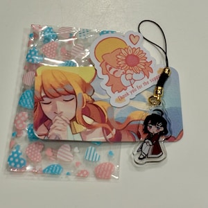 Acrylic Phone Charm Tiny Librarians library of Ruina - Etsy