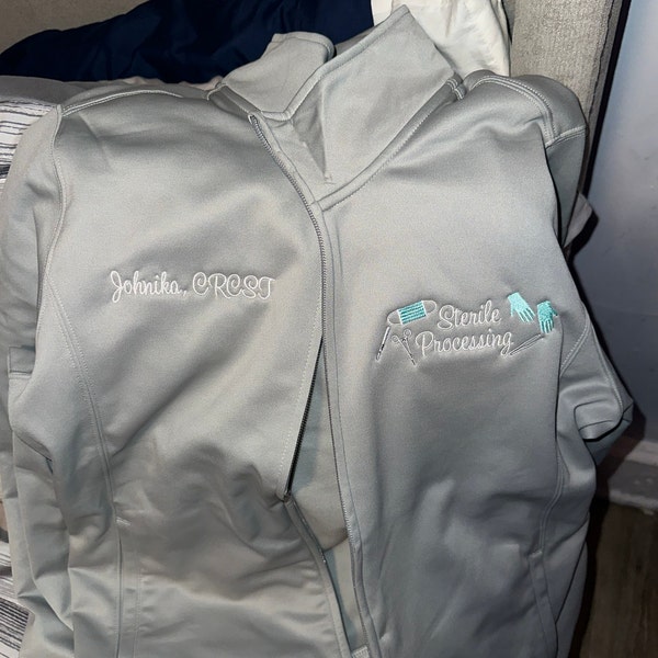 Sterile Processing Jacket | Sterile Processing Technician Sweatshirt ...