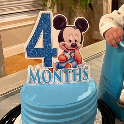 Baby Mickey Mouse Cake Topper - Etsy
