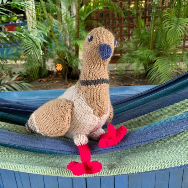 Paul the Pigeon Knitting Pattern (PDF Digital Download) - Etsy