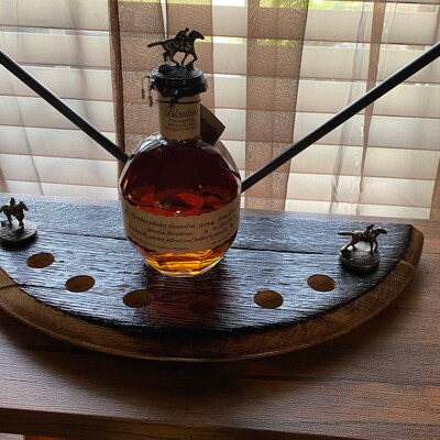 GRAND Head Stave Blanton's Bourbon Bottle and Stopper - Etsy