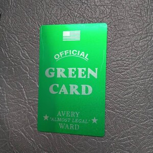 Metal Skip Cancel Undo Cards Matte Black Anodized Aluminum Laser ...