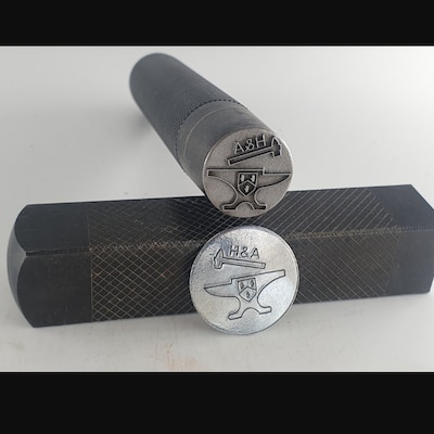 Custom Blacksmith Touchmark Stamp Custom Steel Hand Stamp Stainless ...
